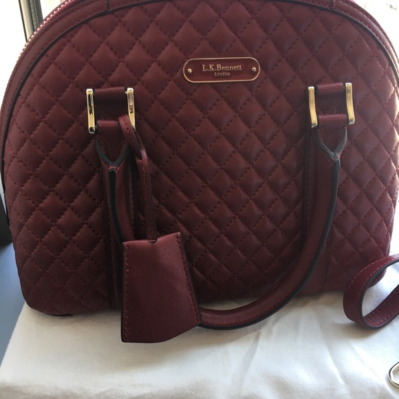 LK Bennett | Bags | Brand New L K Bennett London Quilted Leather Bag ...